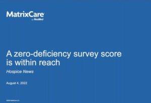 Zero deficiency surveys are within reach [Part 1] | EHR software ...