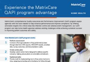 Improving Patient Outcomes with MatrixCare’s QAPI Program